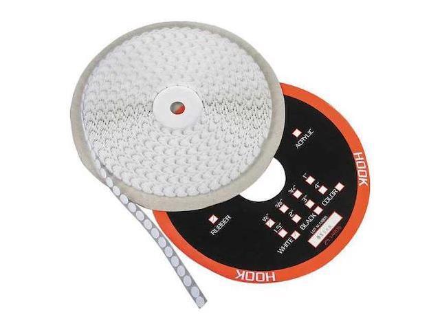 Click here for ZORO SELECT 16U771 Reclosable Fastener  Disc  Rubb... prices