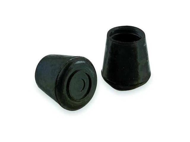 Click here for ZORO SELECT 6J569 Protective Leg Tips  Slip-On  Ro... prices