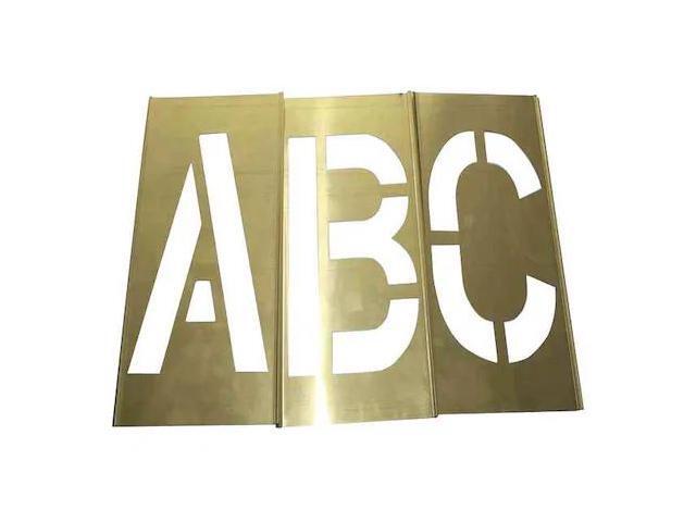 Click here for ZORO SELECT 20Y505 Stencil Kit  Combination Set  A... prices