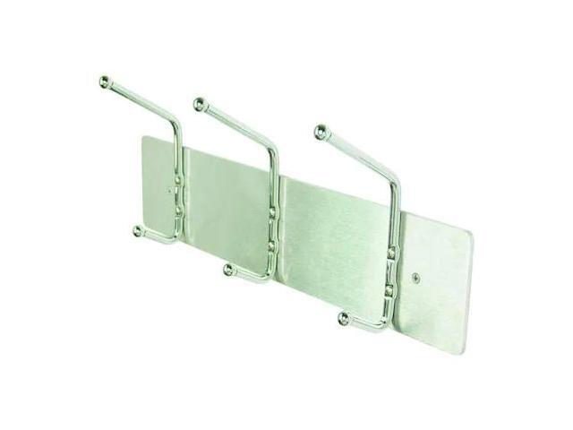 Click here for ZORO SELECT 45NG71 Coat Rack Silver 3-3/4 in. D 18... prices