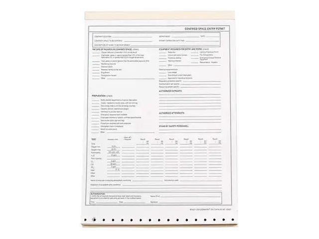 Click here for Paper Pad  8.5x11  Pk25  Confined Space prices