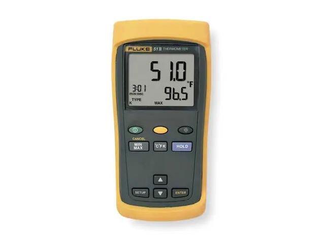 Click here for FLUKE FLUKE 51-2B Thermocouple Thermometer 1 In K... prices