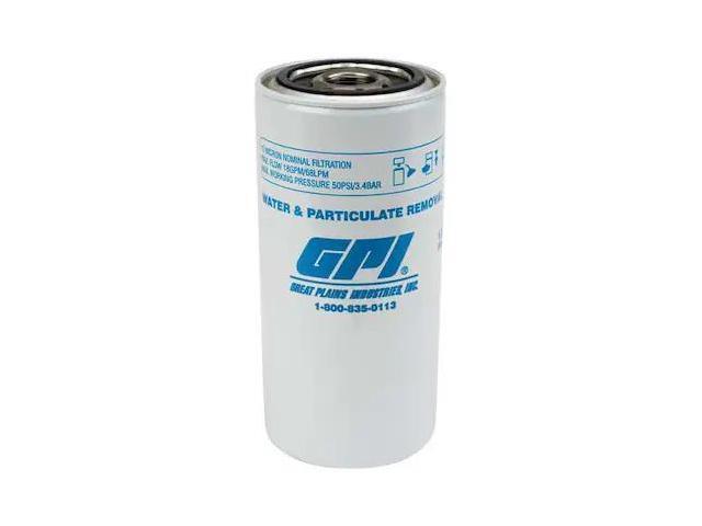 Click here for GPI 129300-02 Replacement Filter Inlet 3/4 NPT prices