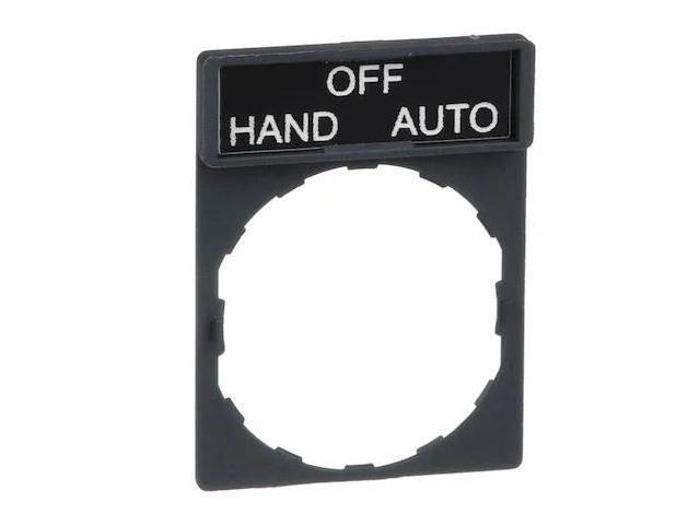 Click here for SCHNEIDER ELECTRIC ZBY2387 Legend Plate Hand-Off-A... prices