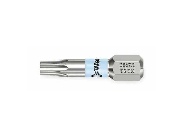 Click here for WERA 05071032001 Torsion Bit SAE 1/4 Hex T10 1 SS prices