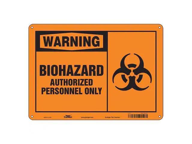 Click here for CONDOR 447X47 Biohazard Sign  10 in H  14 in W  Po... prices