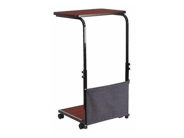 Click here for Mobile Sit-Down  Stand-Up Mahogany Computer Ergono... prices