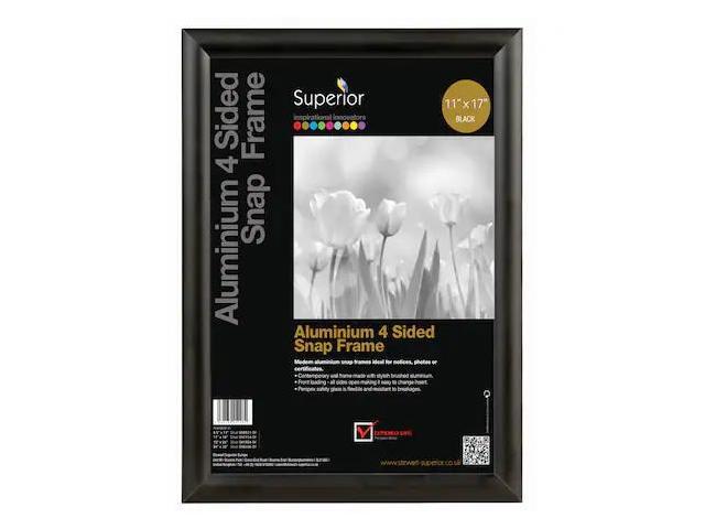 Click here for SECO SN1117BLACK Poster Snap Frame  11 x 17  Black prices