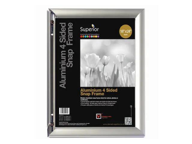 Click here for SECO SN1824NEW Poster Snap Frame  18 x 24  Silver prices