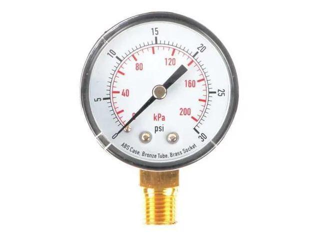 Click here for ZORO SELECT 4FLT8 Pressure Gauge  Commercial  0 to... prices