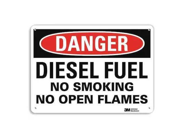 Click here for LYLE U1-1037-RA_10X7 Danger No Smoking Sign  7 H... prices