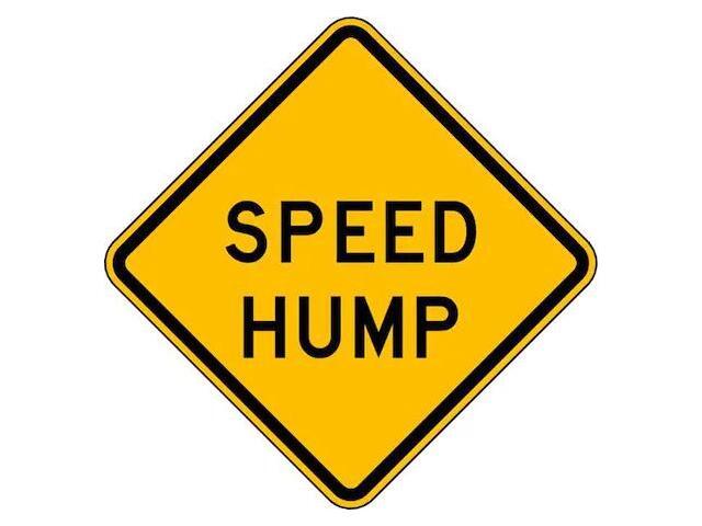 Click here for LYLE W17-1-24DA Traffic Sign 24 x 24In BK/YEL SP H... prices