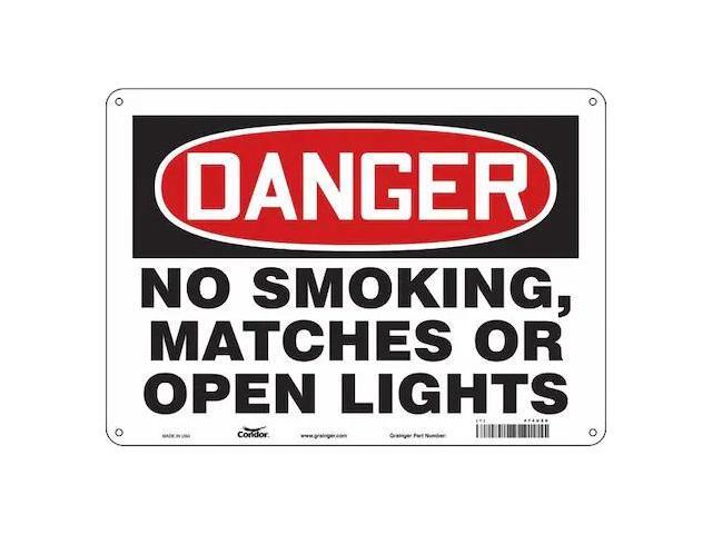 Click here for CONDOR 474U26 Safety Sign  10 H  14 in W  Polyethy... prices