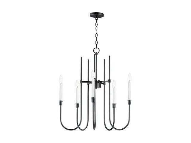 Click here for MAXIM 11285BK Tux 5-Light Chandelier prices