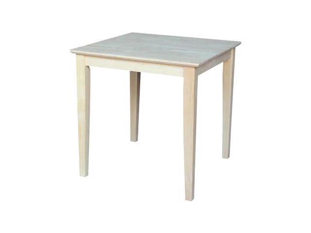 Click here for INTERNATIONAL CONCEPTS K-3030-30S Square Solid Woo... prices