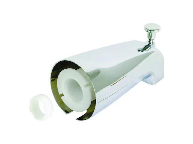 Click here for ZORO SELECT 15084 Diverter Spout 5-3/8 L Chrome Fi... prices