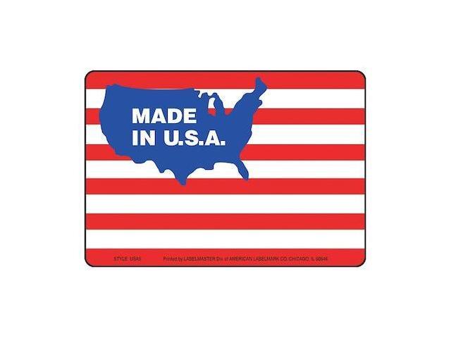 Click here for LABELMASTER USA5 Made in the USA Flag Labels PK500 prices