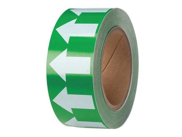 Click here for BRADY 91421 Arrow Tape White/Green 2 In. W prices