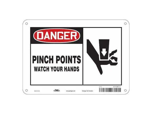 Click here for CONDOR 475D11 Safety Sign  7 in Height  10 in Widt... prices