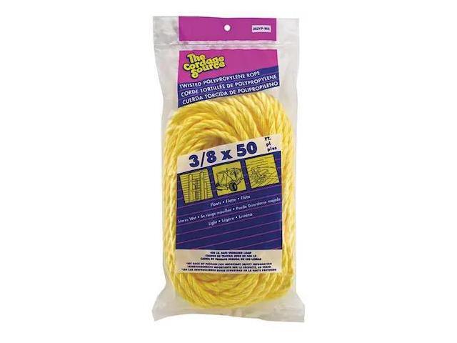 Click here for ZORO SELECT 362YP-WA Rope  50ft  Yllw  308lb.  3/8... prices