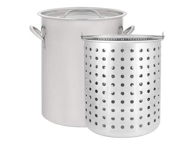 Click here for CONCORD S36-B Stainless Steel Stock Pot w/ Basket... prices
