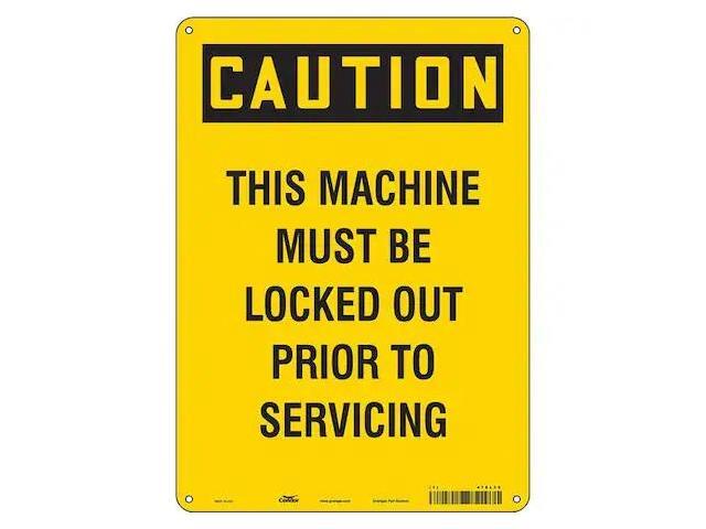 Click here for CONDOR 478L35 Safety Sign  14 in Height  10 in Wid... prices