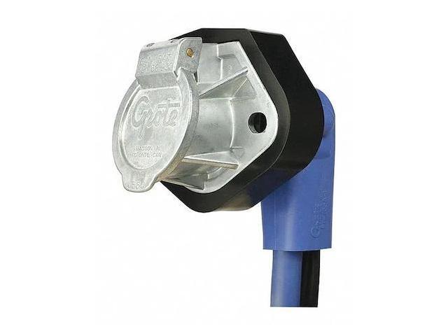 Click here for GROTE 87210 Round Connector Socket 24 L Blue Color prices