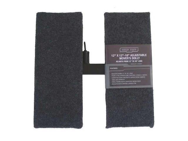 Click here for ZORO SELECT STF-1218MDAM Adjustable Dolly Black 12... prices