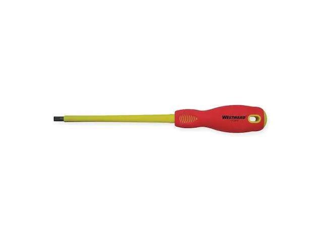Click here for WESTWARD 1YXK3 Insulated Slotted Screwdriver 1/4 i... prices