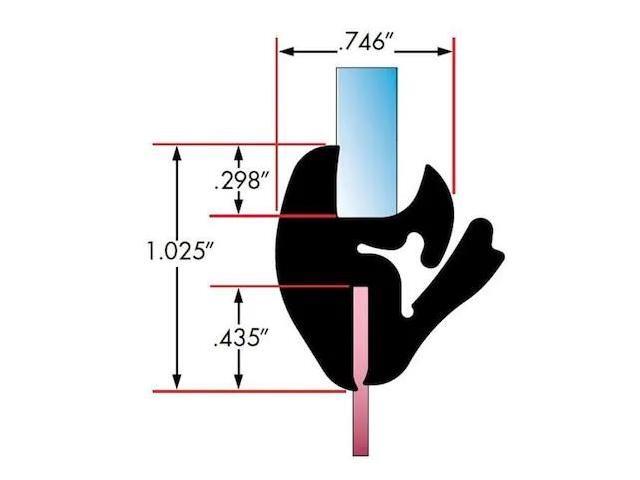 Click here for FAIRCHILD INDUSTRIES 0599-25 One Piece Rubber Glas... prices