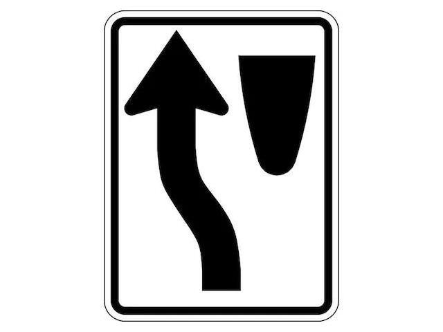 Click here for LYLE R4-8-18HA Traffic Sign 24 x 18In BK/WHT SYM M... prices