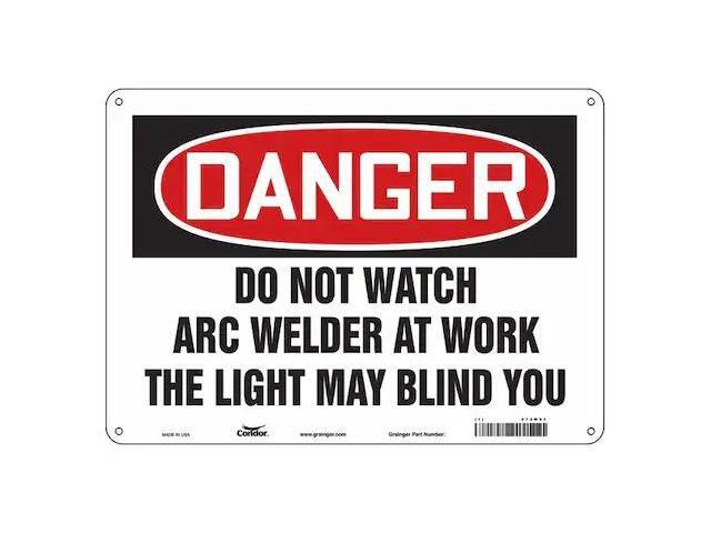 Click here for CONDOR 473W97 Safety Sign  10 in Height  14 in Wid... prices