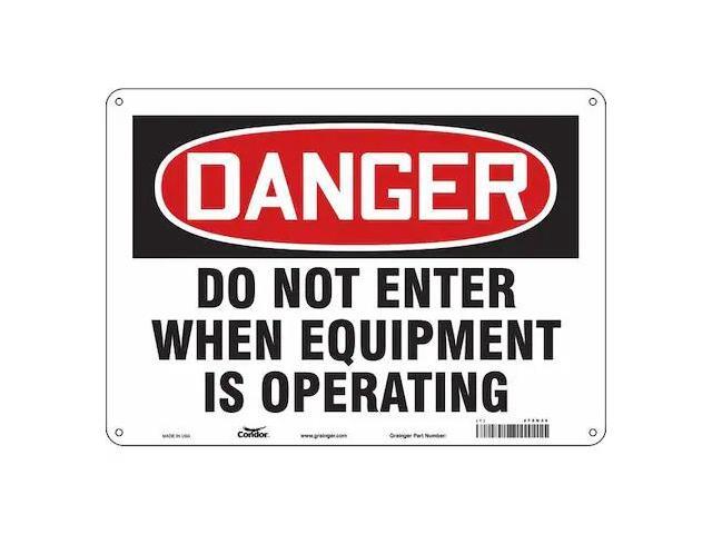 Click here for CONDOR 472N36 Safety Sign  10 in Height  14 in Wid... prices