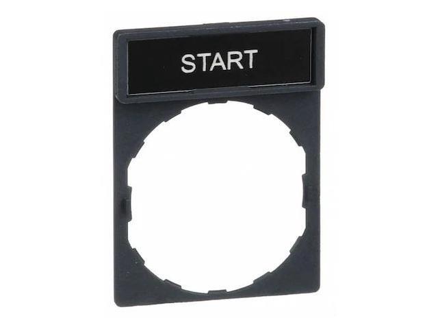 Click here for SCHNEIDER ELECTRIC ZBY2303 Legend Plate Start Whit... prices