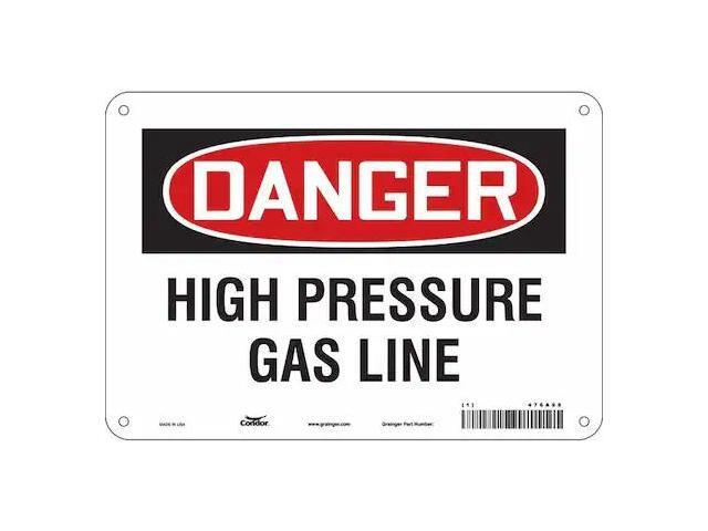Click here for CONDOR 476A98 Chemical Sign  7 in H  10 in W  Vert... prices