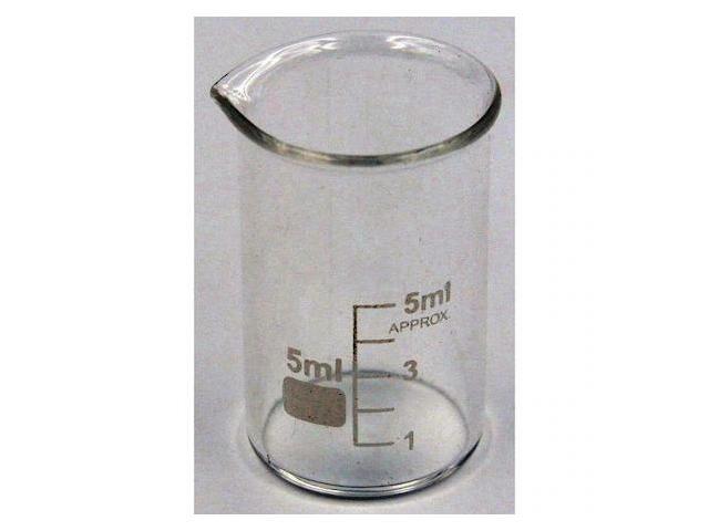 Click here for LAB SAFETY SUPPLY 5YGY6 Beaker Low Form Glass 5mL... prices