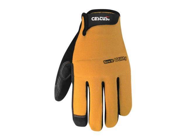 Click here for CESTUS 6014-2XL Yellow Work Gloves with Synthetic... prices