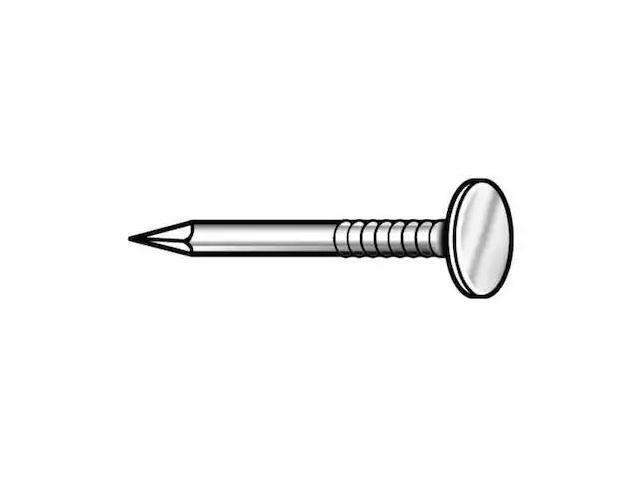 Click here for ZORO SELECT 4NEY6 Roofing Nail Flat 1 In L PK1335 prices