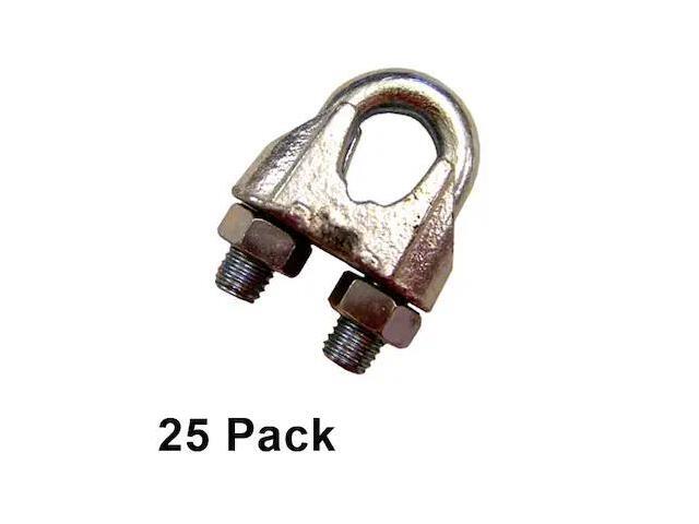 Click here for US CARGO CONTROL MWRC14-25PK 1/4 Zinc Plated Malle... prices