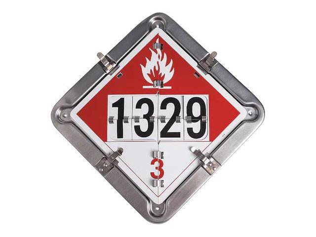 Click here for BRADY 63214 DOT Container Placard  10-3/4 H  10-3/... prices