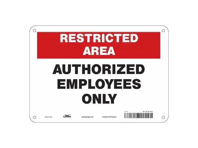 Click here for CONDOR 472X40 Safety Sign  7 in Height  10 in Widt... prices