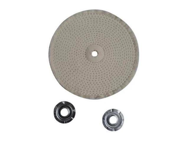 Click here for ZORO SELECT 12U085 Buffing Wheel Spiral Sewn 8 In... prices