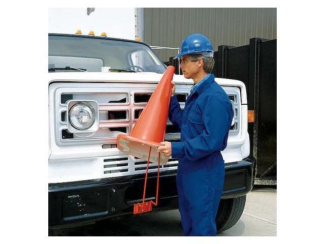 Click here for ZORO SELECT TCH10V Vertical Mount Cone Holder Silv... prices