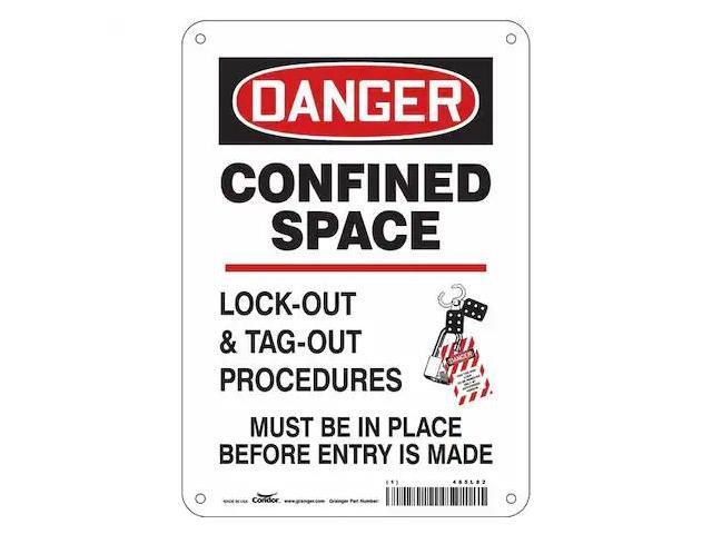 Click here for CONDOR 465L82 Safety Sign  10 in Height  7 in Widt... prices