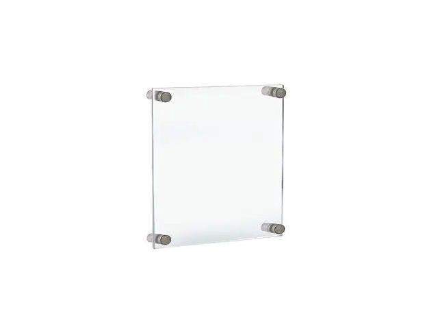 Click here for AZAR DISPLAYS 105512 Standoff Sign Holder:9x12 Gra... prices