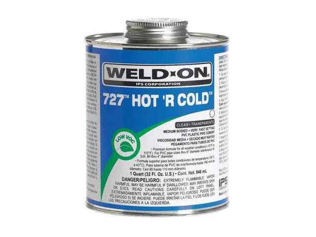Click here for WELD-ON 13967 PVC Hot R Cold Clear Medium Bodied P... prices