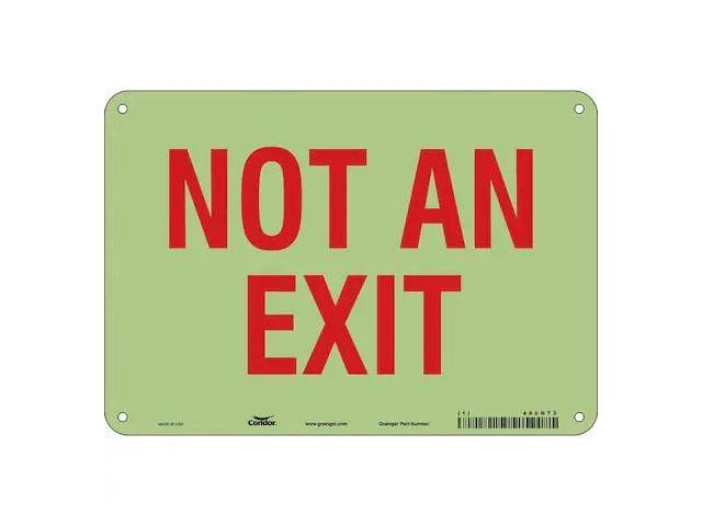 Click here for CONDOR 480H73 Not An Exit Sign  English  10 W  7 H... prices