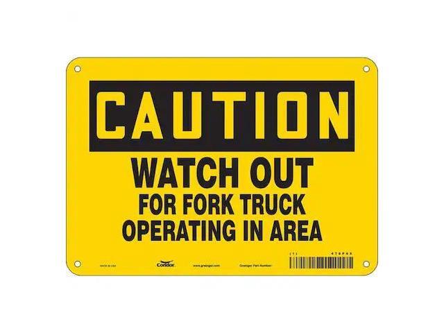 Click here for CONDOR 476P66 Safety Sign  7 in Height  10 in Widt... prices