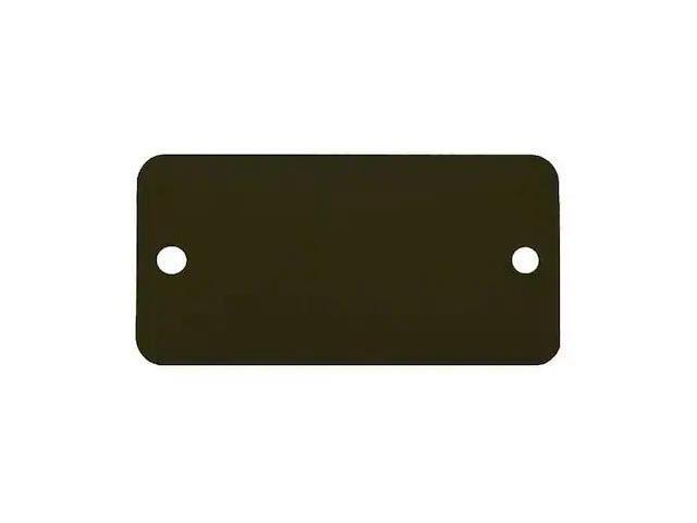 Click here for C. H. HANSON 43045 Blank Tag Rectangle Black PK5 prices