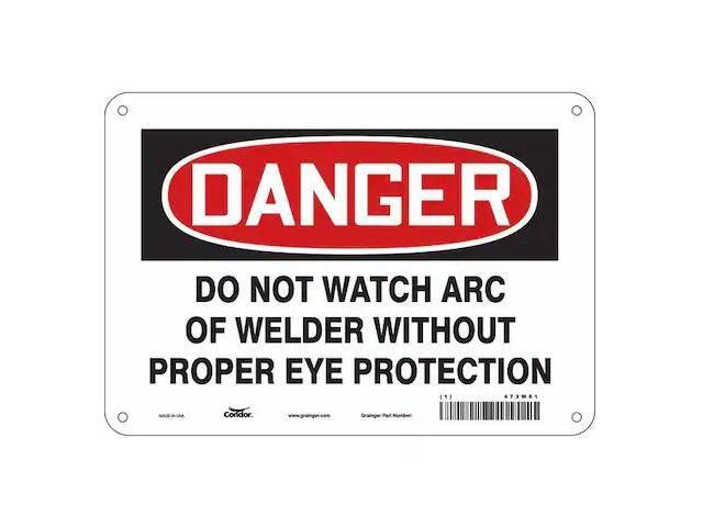 Click here for CONDOR 473W61 Safety Sign  7 in Height  10 in Widt... prices